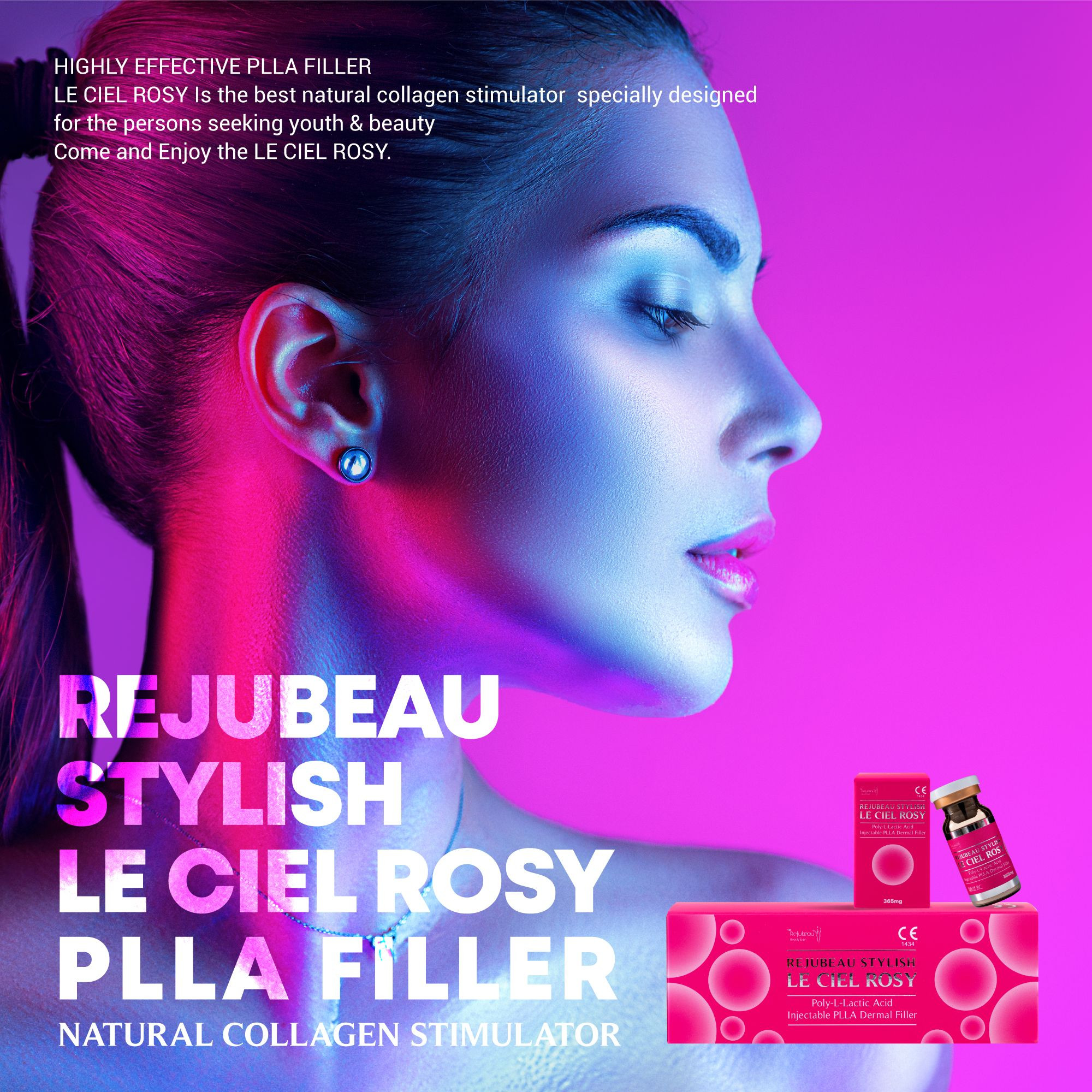 Buy Rejubeau Le Ciel Rosy Plla [ Poly-l-lactic Acid] Ce Marked from ...
