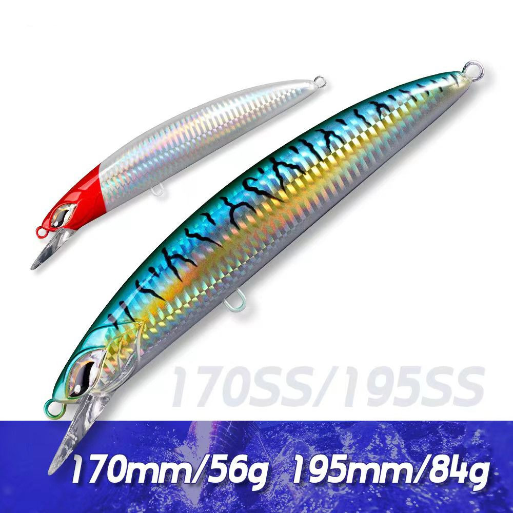 Buy Large Minnow Lure Lure Deep Sea Trolling Fishing Lure Sea Fishing ...