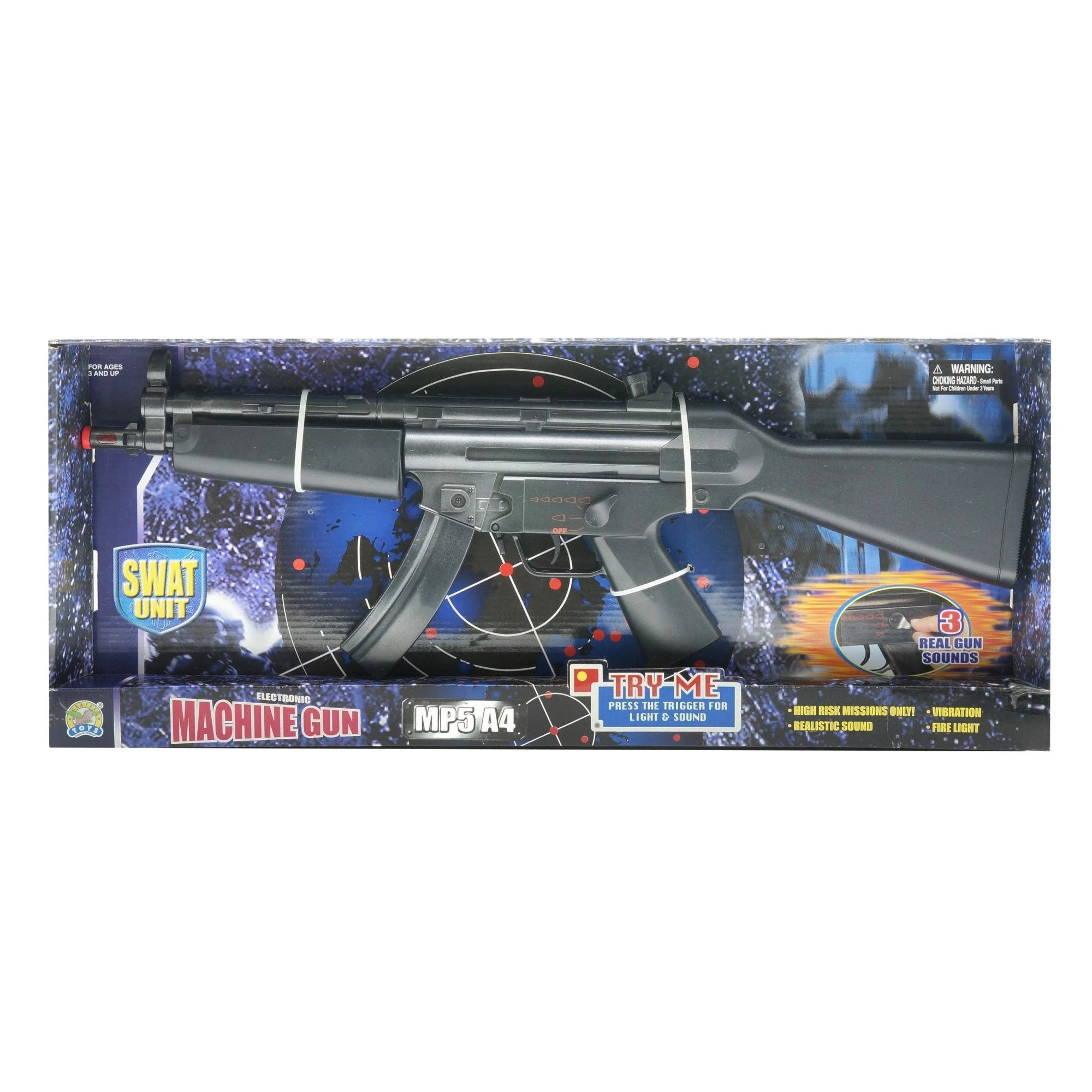 Buy Swat Unit Mp5 A4 Gun With Light , Sound , Vibration from Gealex ...