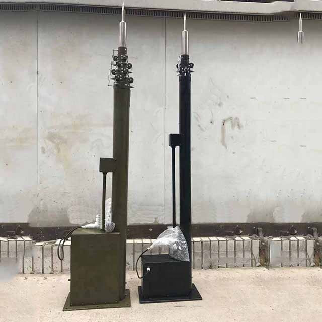 Buy 12m High-quality Telescopic Lightning Rod With Electric Remote ...