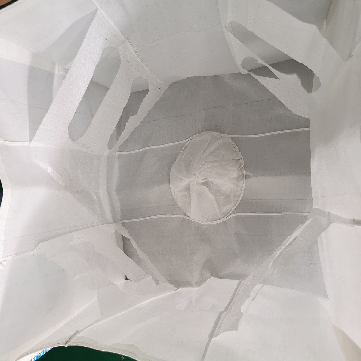 Buy 1500kg Baffle Block Bottom Bulk Bag Tote Bag Fibc Bag Uv Caoted ...