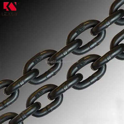 Buy 3/8 Inch X 10 Foot Black Tow Chain With Clevis Grab Hooks Heavy ...