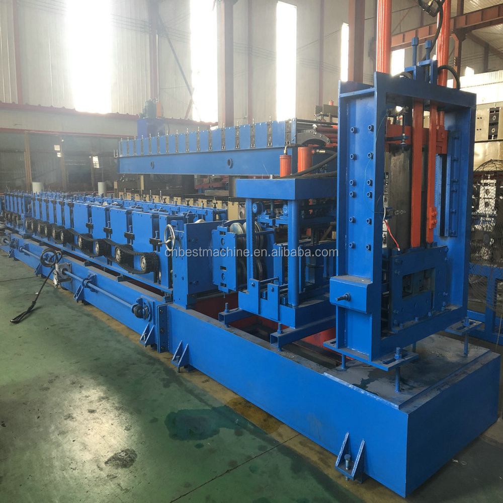 Buy Automatic Galvanized Steel Profile C Channel Cold Roll Forming ...