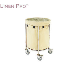 Buy Basket Metal Guest Room Service Linen Towel Housekeeping Laundry ...