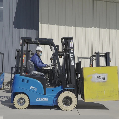 Buy Brand New All Battery Forklift Truck 1.5t 2t 3t 3.5t 5t Electric Forklift With Solid Tires ...
