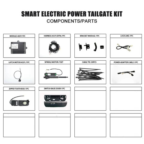 Buy Car Trunk Open Release Kick Sensor Electric Lift Door Tailgate Key ...
