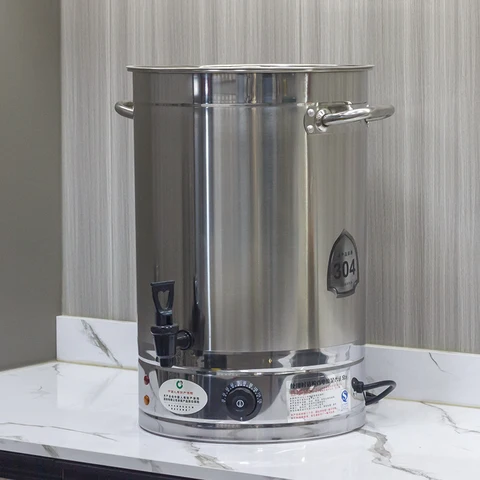 Buy Commercial Water Urn Big Capacity Electric Heating Insulated Hot ...