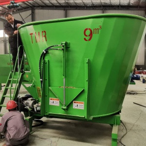 Buy Cow Horizontal Tmr Machine Animal Feed Mixer Feed Processing ...