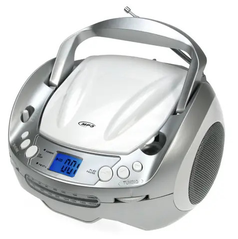 Buy Ct-288 Portable Cd Player Lcd Display Blue Backlight Double Speaker ...