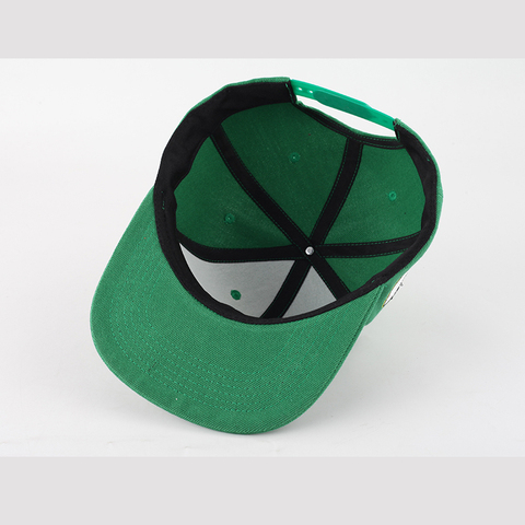 Buy Custom 3d Embroidery Logo Snapback Cap Acrylic Wool Material Flat ...