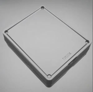 Buy Custom Electronic Product Packing Box Black Parts Plastic Storage ...