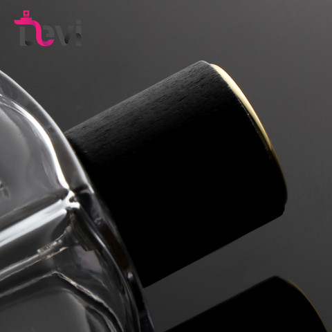Buy Devi Glass Perfume Bottles 110ml Simple Design Square Mens Parfum ...