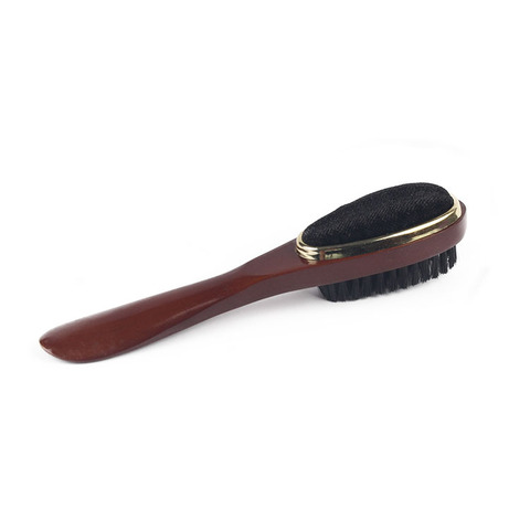 Buy Double Side Wooden Handle Solid Wood Durable Felt Hat Brush, Cowboy ...