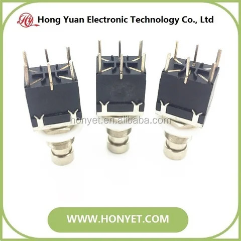 Buy Dpdt Latching Pcb Mount Foot Switch from Dongguan Hongyuan ...