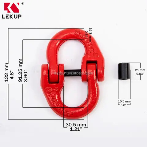 Buy Drop Forged Grade 80 Forged Coupling Hammer Mechanical Link Lock Hi ...