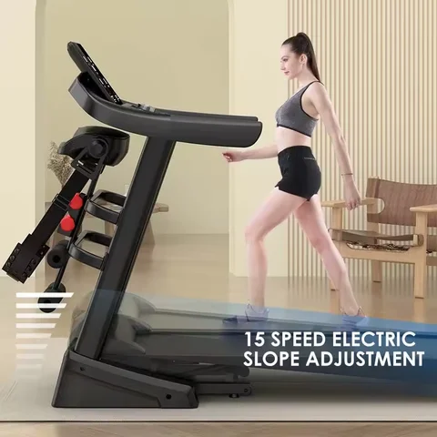 Buy Factory Popular Commercial Treadmill Gym Foldable Electric Led ...