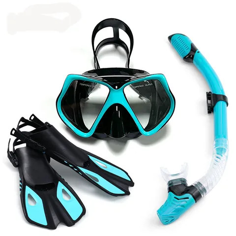 Buy Freediving Mask Underwater Diving Equipment Scuba Snorkel Tube ...