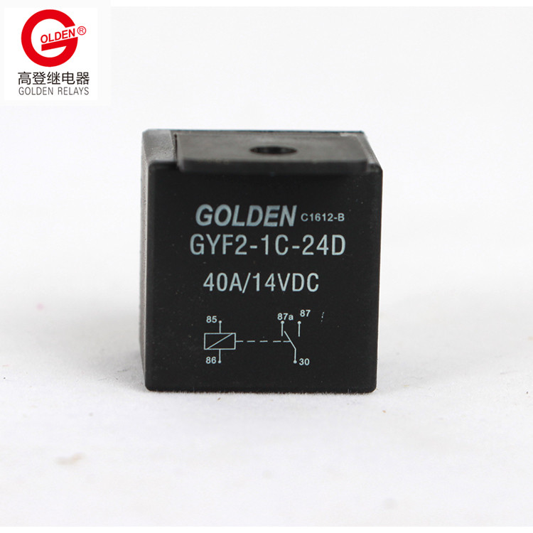Buy Golden Relay Gyf2-1c-12d 4pins, 5 Pins 6v, 12v, 24v, 20a, 40a, 60a ...