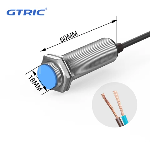 Buy Gtric Reed Proximity Switch M8 Series Hall Effect Flush Type Sensing 10mm Ip67 5-220v 2wire ...
