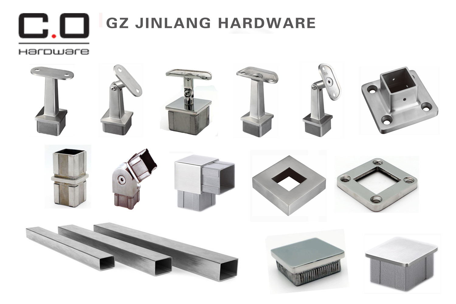 Buy Handrail Base Plate Square Base Plate Stainless Handrail Post Base ...