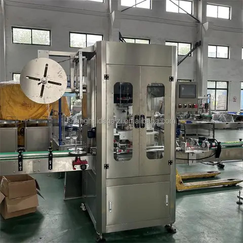 Buy High Accuracy Full Auto Sleeve Labeling Wrapping Machine Sleeving ...