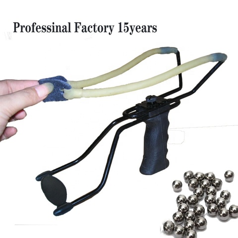 Buy Hunting Shooting Catapult Rifle Pistol Grip Slingshot from Wuyi St ...