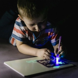 Buy Jsk-fa4 Fluorescent Luminous Board Toy Draw With Light-fun And ...