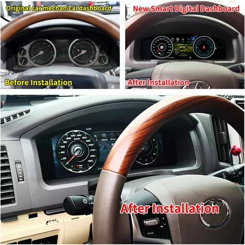 Buy Krando 12.3inch The Newest Car Dashboard Speedometer Digital Lcd ...