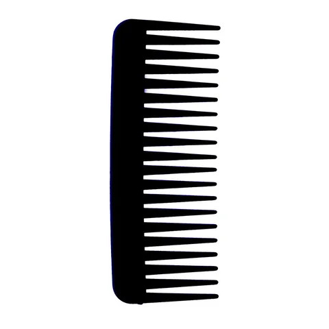 Buy Large Hair Detangling Comb Wide Tooth For Curly Wet Dry Hair No ...