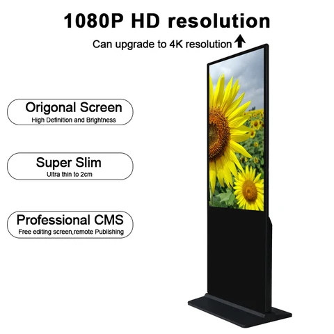 Buy Lcd Advertising Screen Windows Os Floor Stand Digital Signage Kiosk ...