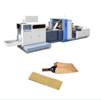 Buy Liquor/ Wine / Beer Flat/ Pinch Bottom Bag Making Machine from ...