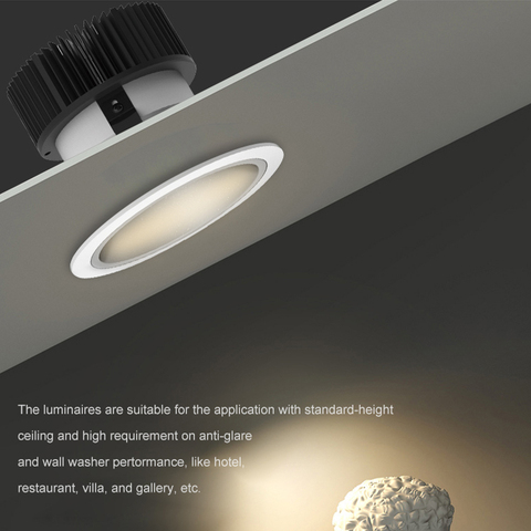 Buy Long Service Life Recessed Mount Ceiling Light Ip20 12w 14w ...