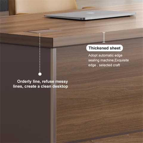 Buy Manager Office Table Ceo Executive Office Table Desk With Mobile ...