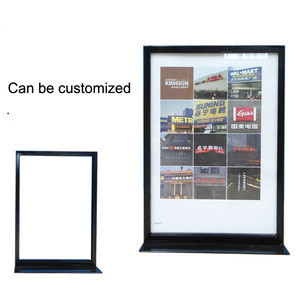 Buy Metal Table Poster Display Banner Stand For A3, A4 Poster Tabletop ...