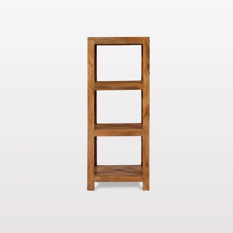 Buy Modern 4-tier Wooden Display Shelf Minimalist Wood Wall Shelf ...