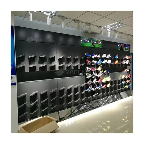 Buy Modern Shoe Shop Design Decoration Retail Shoes Display Wall Panel ...