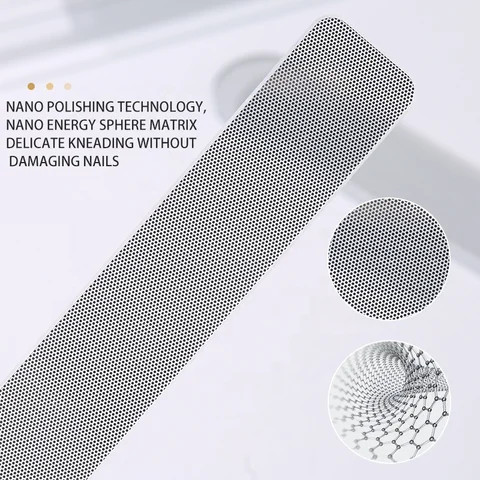 Buy Nano Glass Nail Shiner Nail Files Crystal Nail Shine Buffer ...