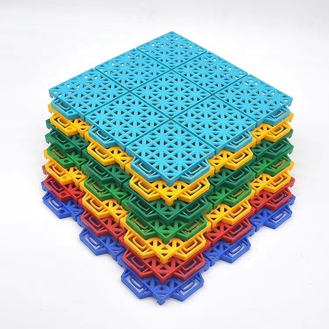 Buy Outdoor Interlocking Plastic Floor Interlock Pp Garage Tile from ...