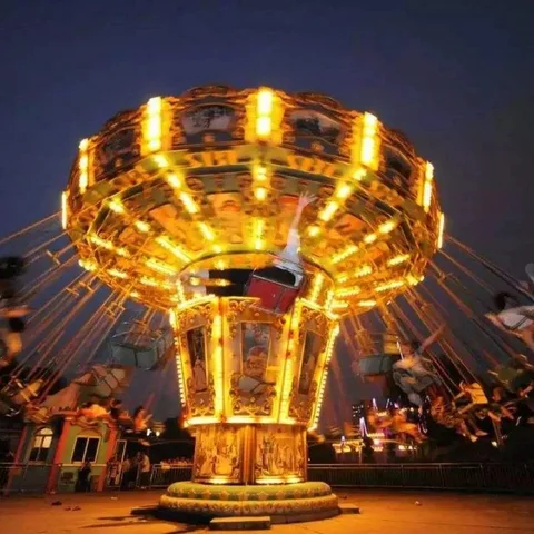 Buy Outdoor Luxury Amusement Park Adults Swing Flying Chair, Carnival ...