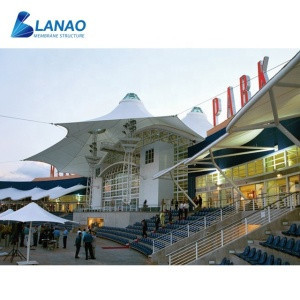 Buy Park Stadium Steel Structure Building Seating Area Tensile Fabric ...