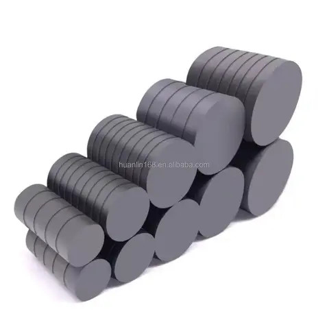 Buy Permanent Ferrit Core Magnetic Material Strong Magnet Sheet Round ...