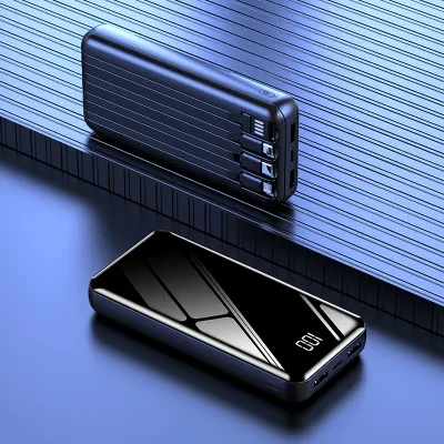 Buy Power Bank Built In 4 Cable Powerbank With Usb Input Cable 20000mah ...