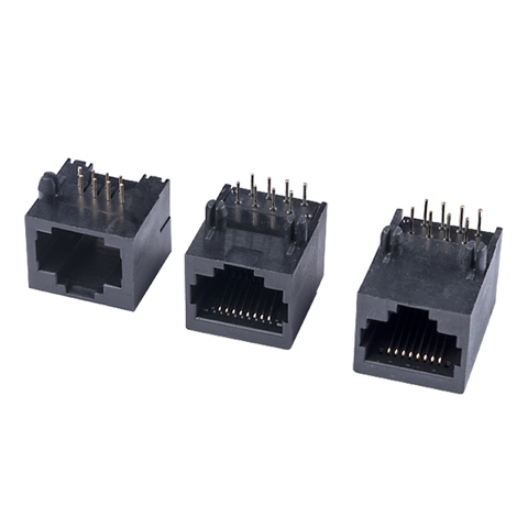 Buy Rj11 Rj45 Female Connector Network Part 10p10c Rj50 Network ...