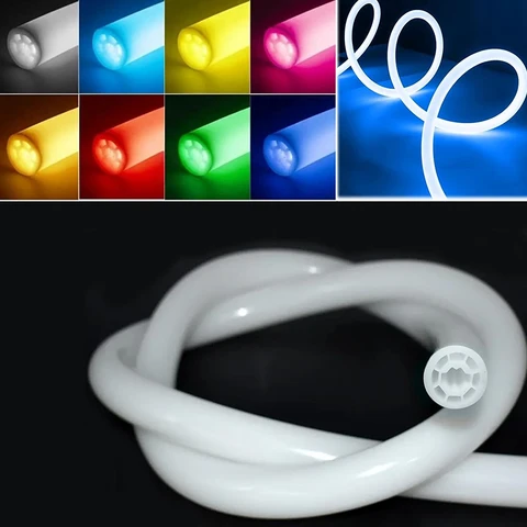 Buy Round Diameter 20mm Neon Flex Mono Rgb Pixel Adressable Christmas ...