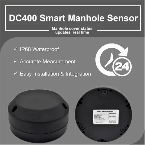 Buy Smart City Dc400 Manhole Sensor With Remote Monitoring Iot Sensors ...