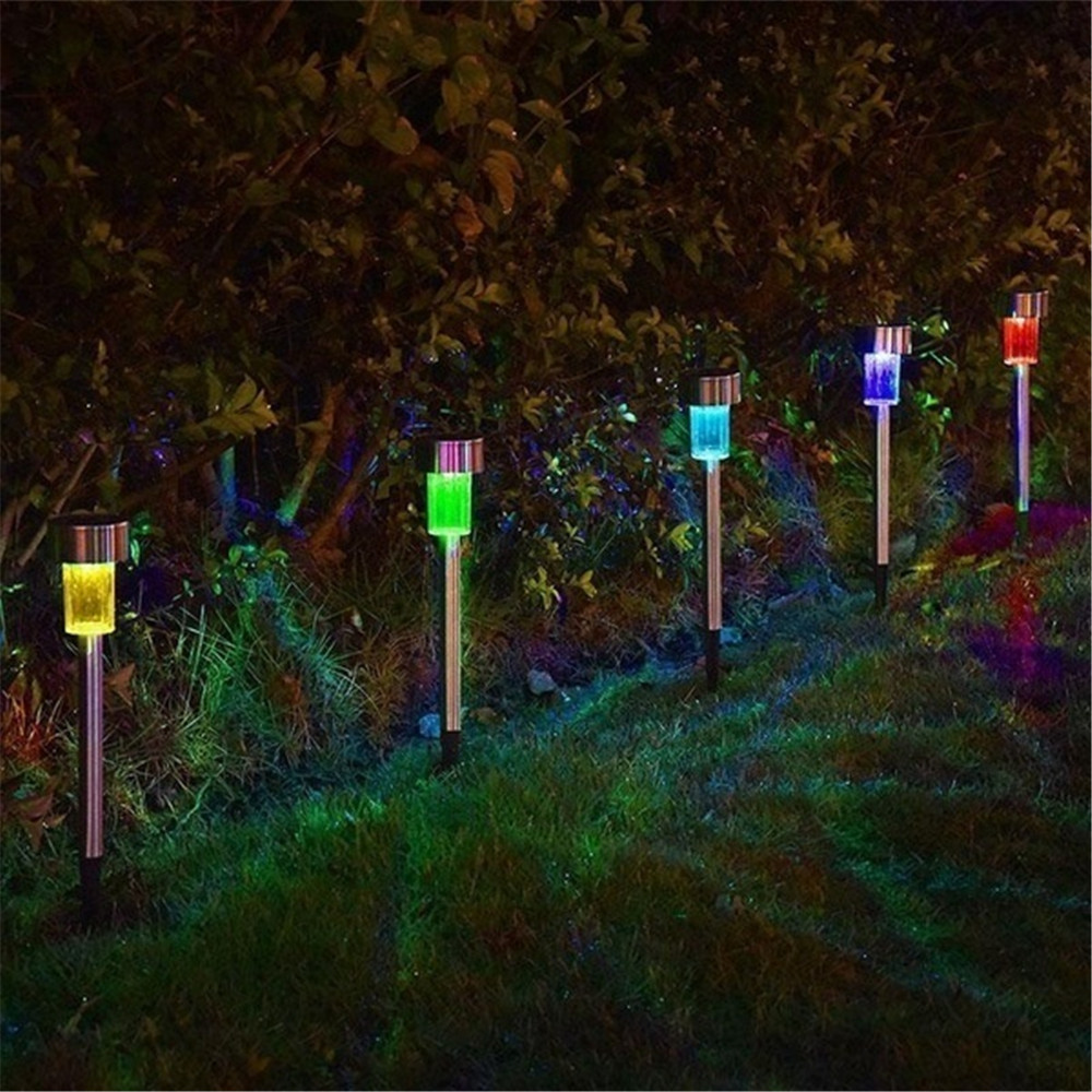 Buy Solar Panel Led Spike Spot Light Spotlight Landscape Garden Yard ...