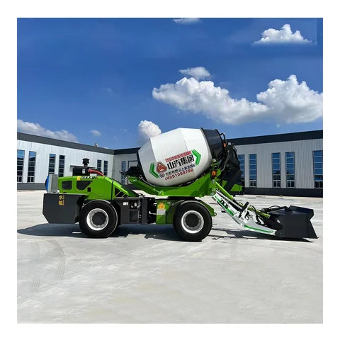 Buy Sqmg New Mobile Self Loading Concrete Blender Truck Ce Iso 2.6 M3 4x4 Self Loading Mixer ...