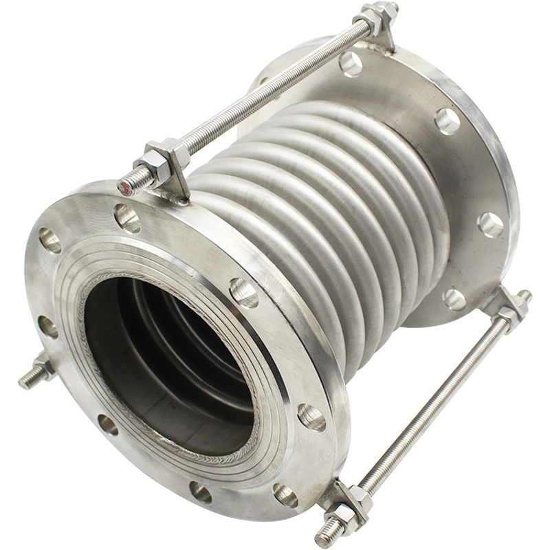 Buy Stainless Steel Corrugated Pipe Compensator Flange Connection Metal ...
