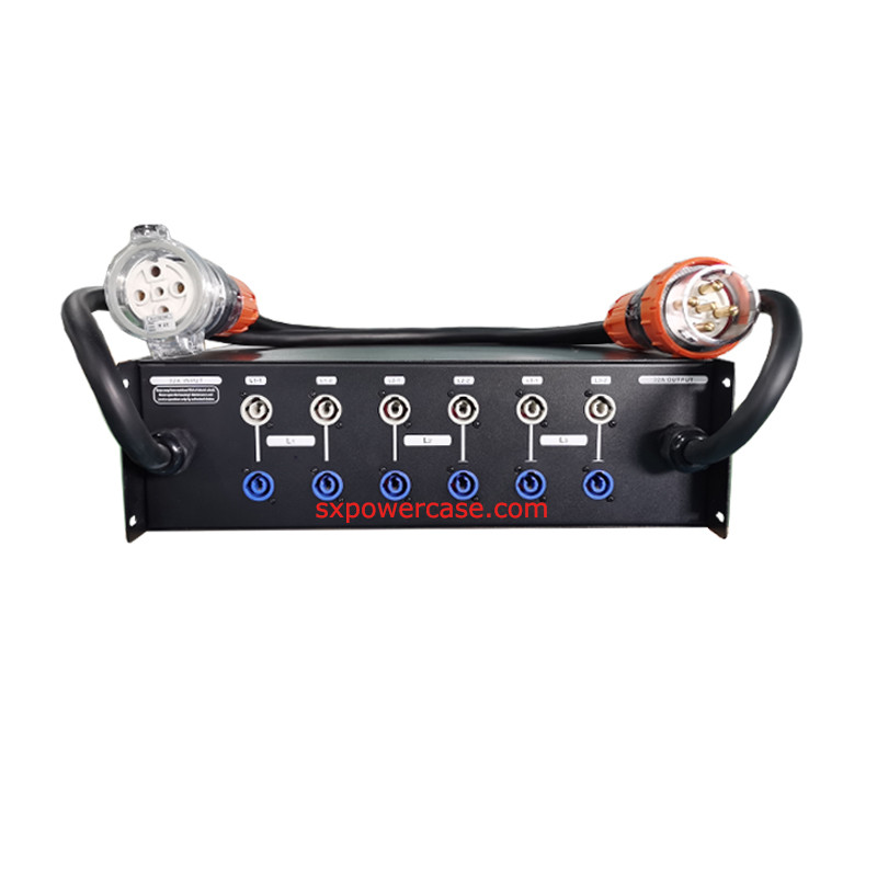 Buy Sx 3u Amplifier Ac Powercon Split Box For Stage Event With Power ...