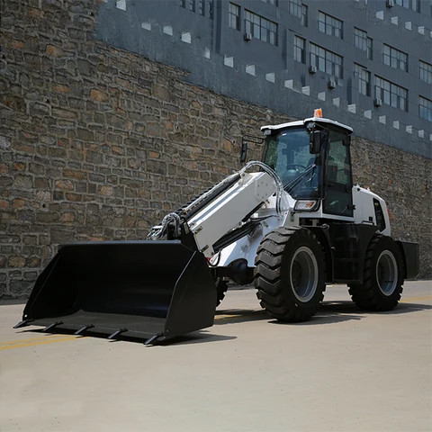 Buy Tl1500 Telescopic Handler Loader Track Drive 2-5 Ton Capacity Front ...